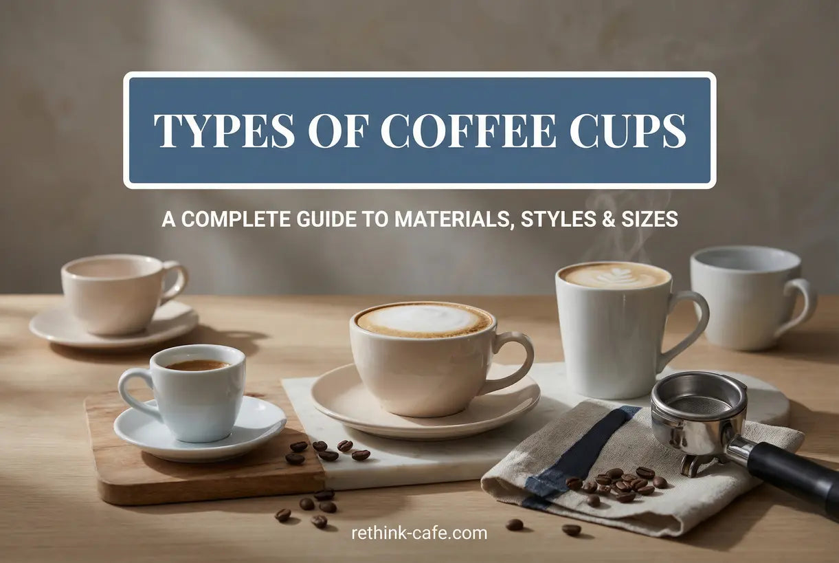Types of Coffee Cups: Complete Guide to Materials & Styles